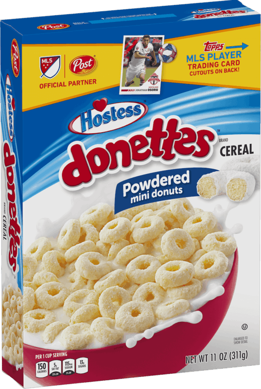 $2.00 for Post® Hostess™ Donettes™ Cereal. Offer available at H-E-B ...