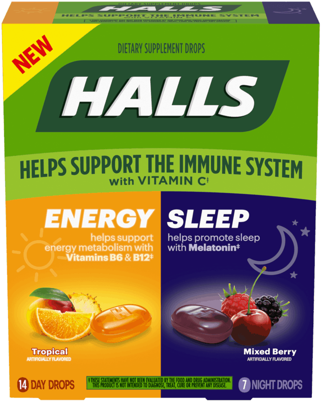 $1.00 for Halls Energy & Sleep. Offer available at Walmart, Walmart ...